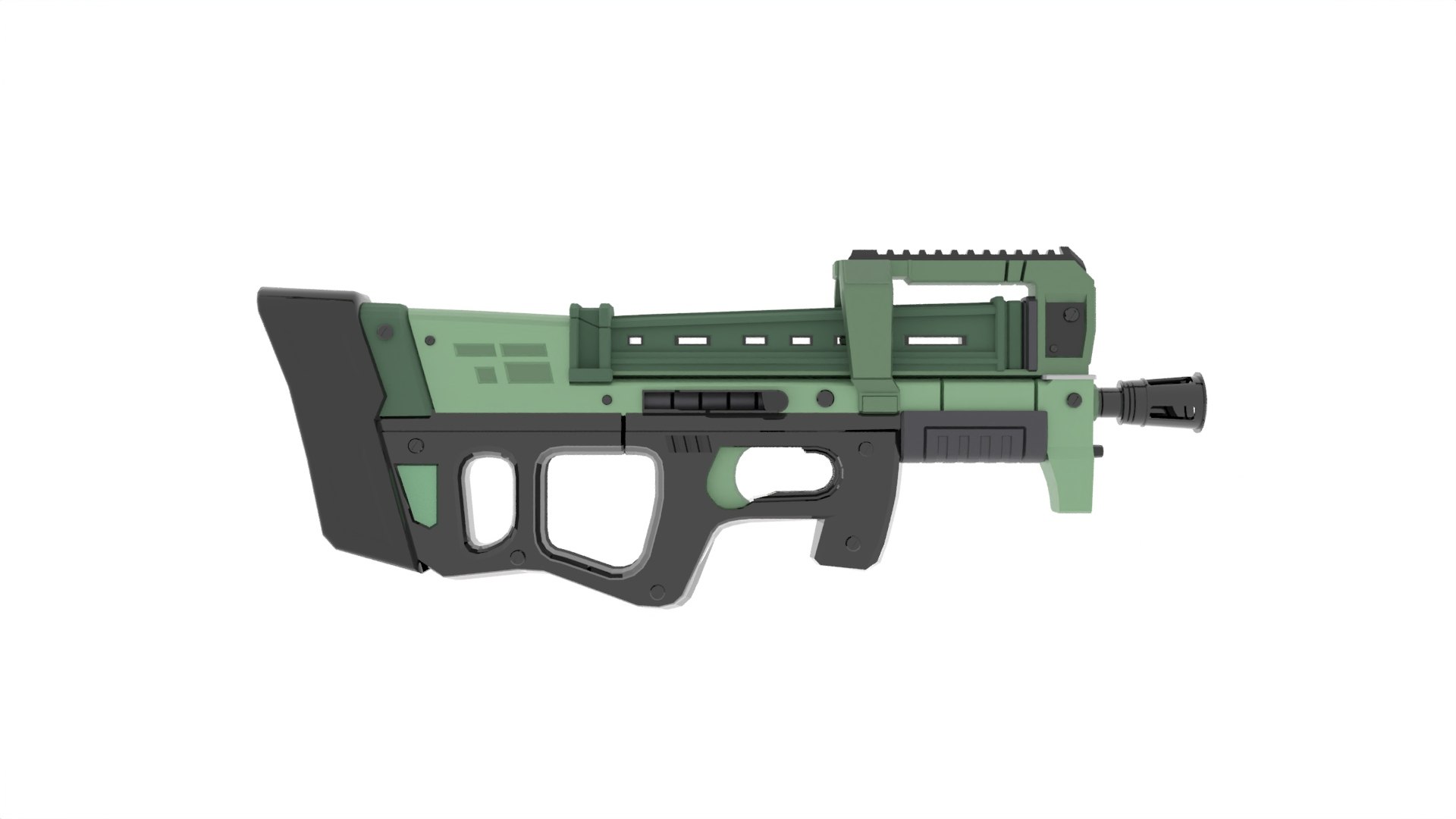 SMG 5 Gun Weapon 3D - TurboSquid 2273573