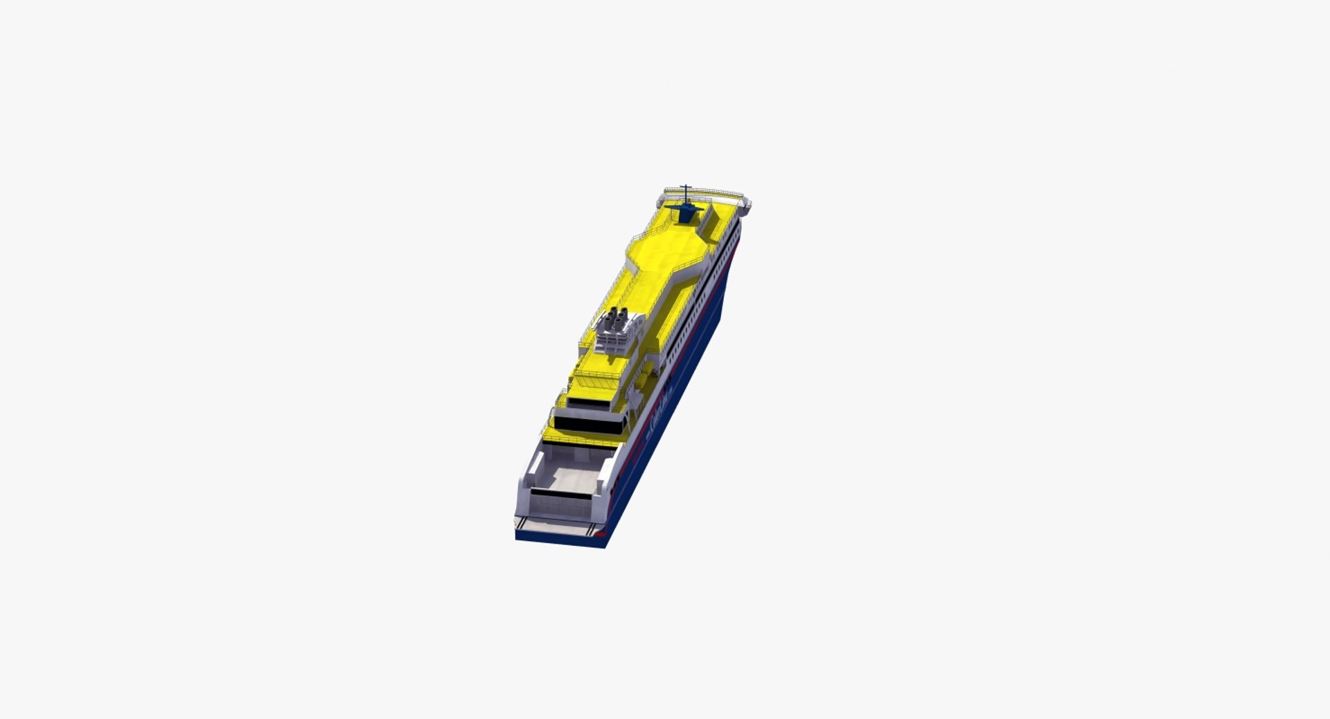 Superspeed2 Ferry 3D Model - TurboSquid 1394803