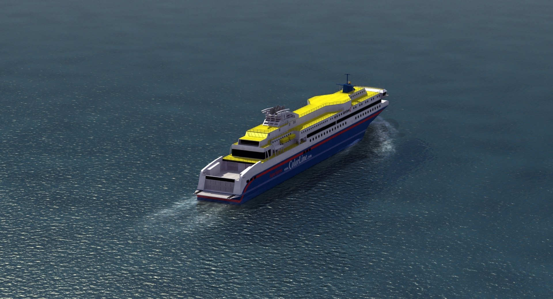 Superspeed2 Ferry 3D Model - TurboSquid 1394803