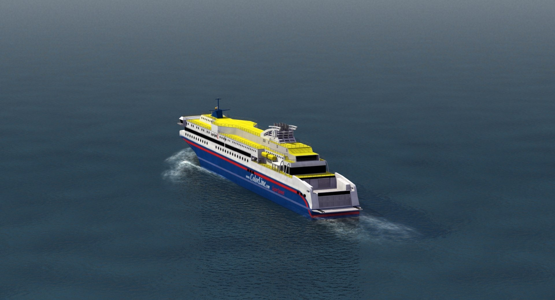 Superspeed2 Ferry 3D Model - TurboSquid 1394803