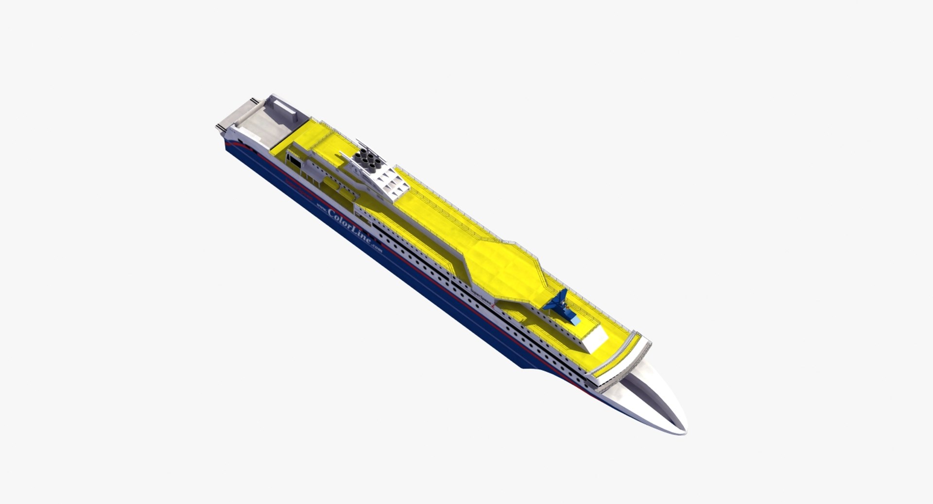 Superspeed2 Ferry 3D Model - TurboSquid 1394803