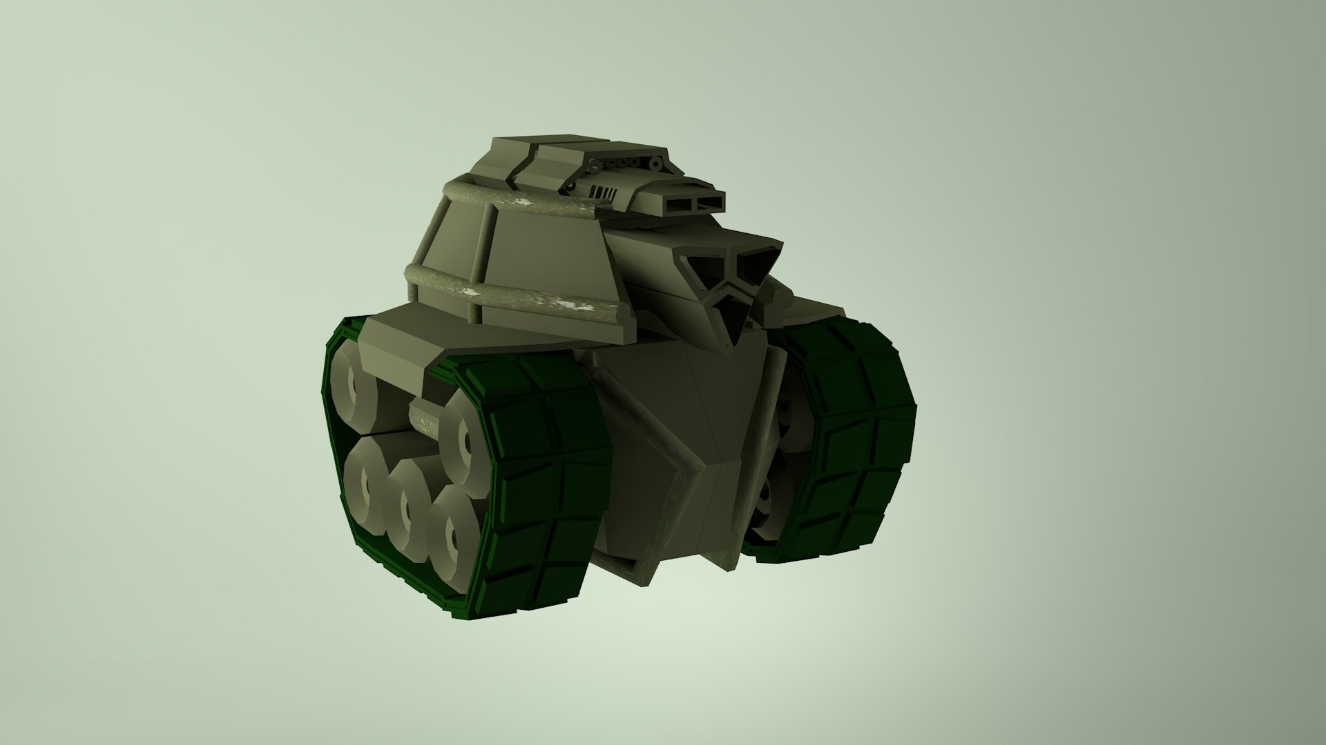 War Tank 3D Model - TurboSquid 2103087