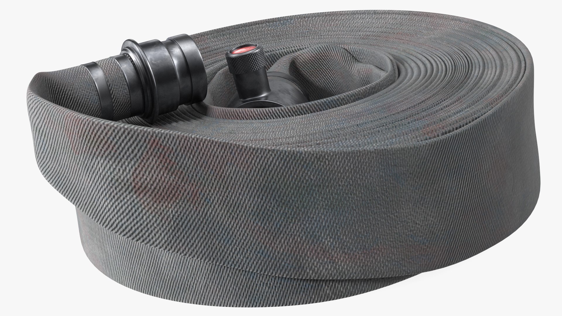Neatly Coiled Fire Hose Used 3D model - TurboSquid 1836572