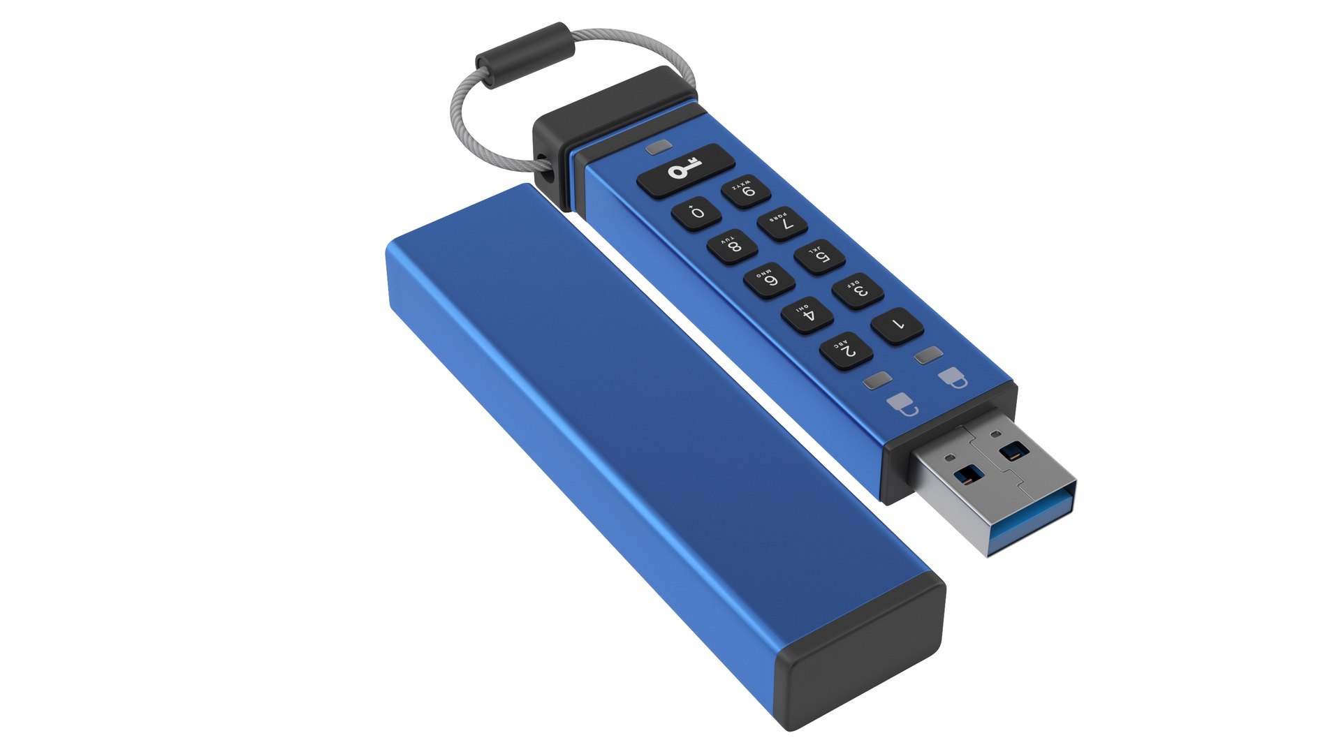 Encrypted Flash Drive 3D Model - TurboSquid 2035713