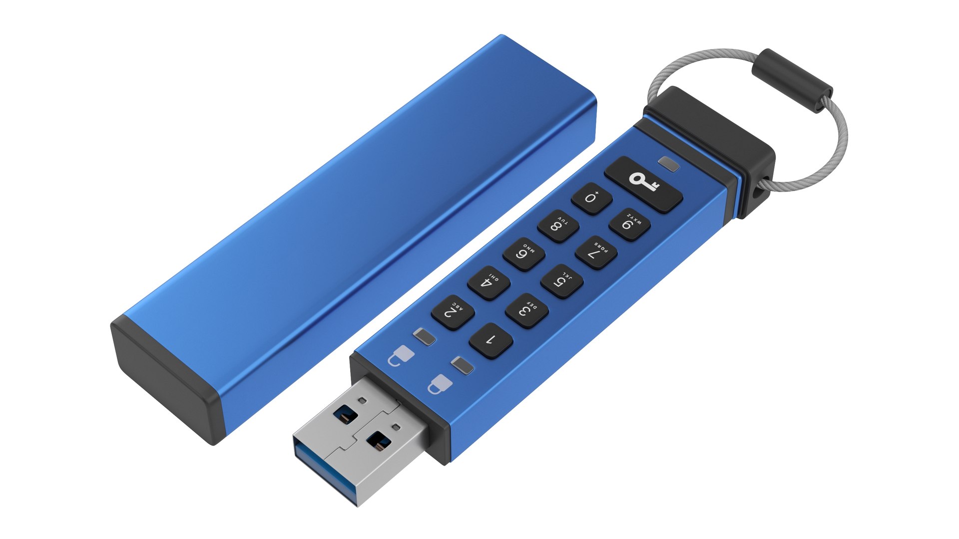 Encrypted Flash Drive 3D Model - TurboSquid 2035713