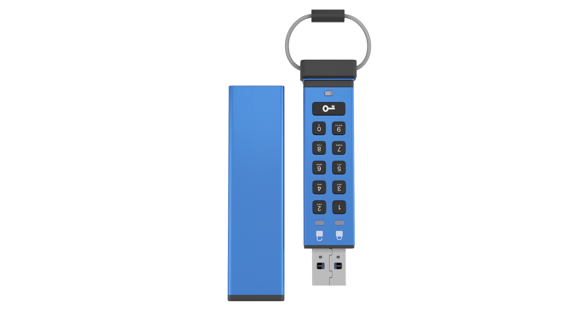 Encrypted Flash Drive 3D Model - TurboSquid 2035713