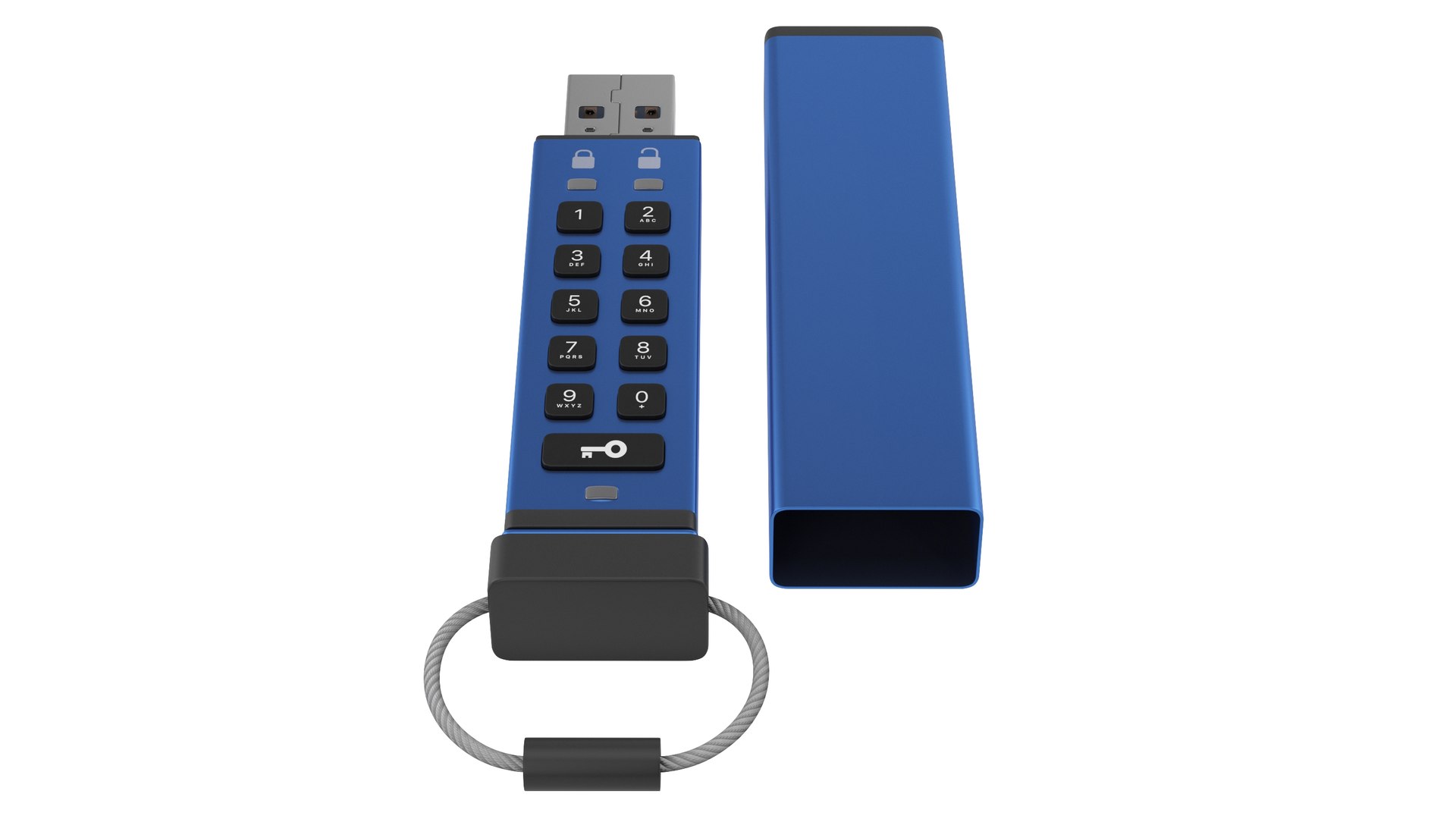 Encrypted Flash Drive 3D Model - TurboSquid 2035713