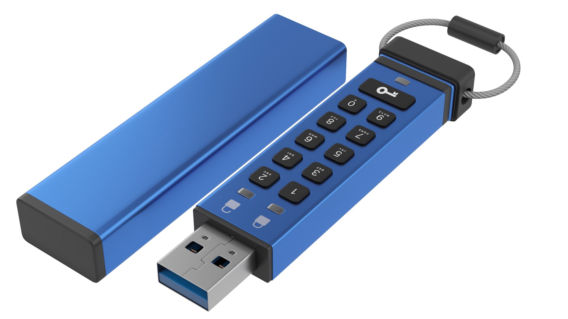 Encrypted Flash Drive 3D Model - TurboSquid 2035713