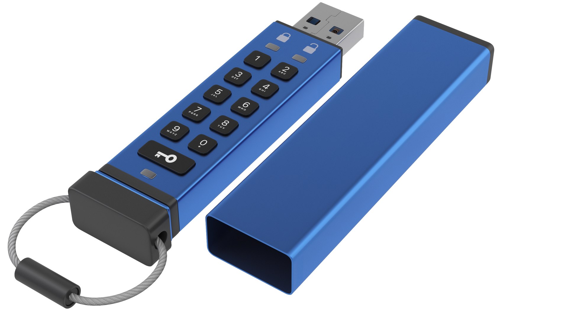 Encrypted Flash Drive 3D Model - TurboSquid 2035713