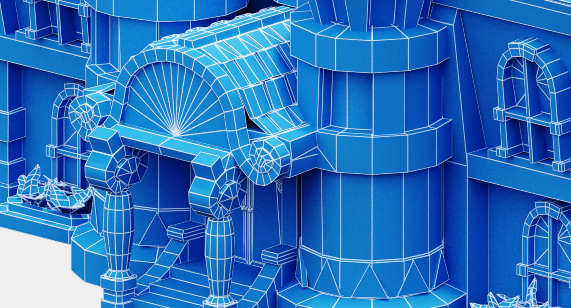 3D - Rpg Medieval Low-poly Building - TurboSquid 1378028