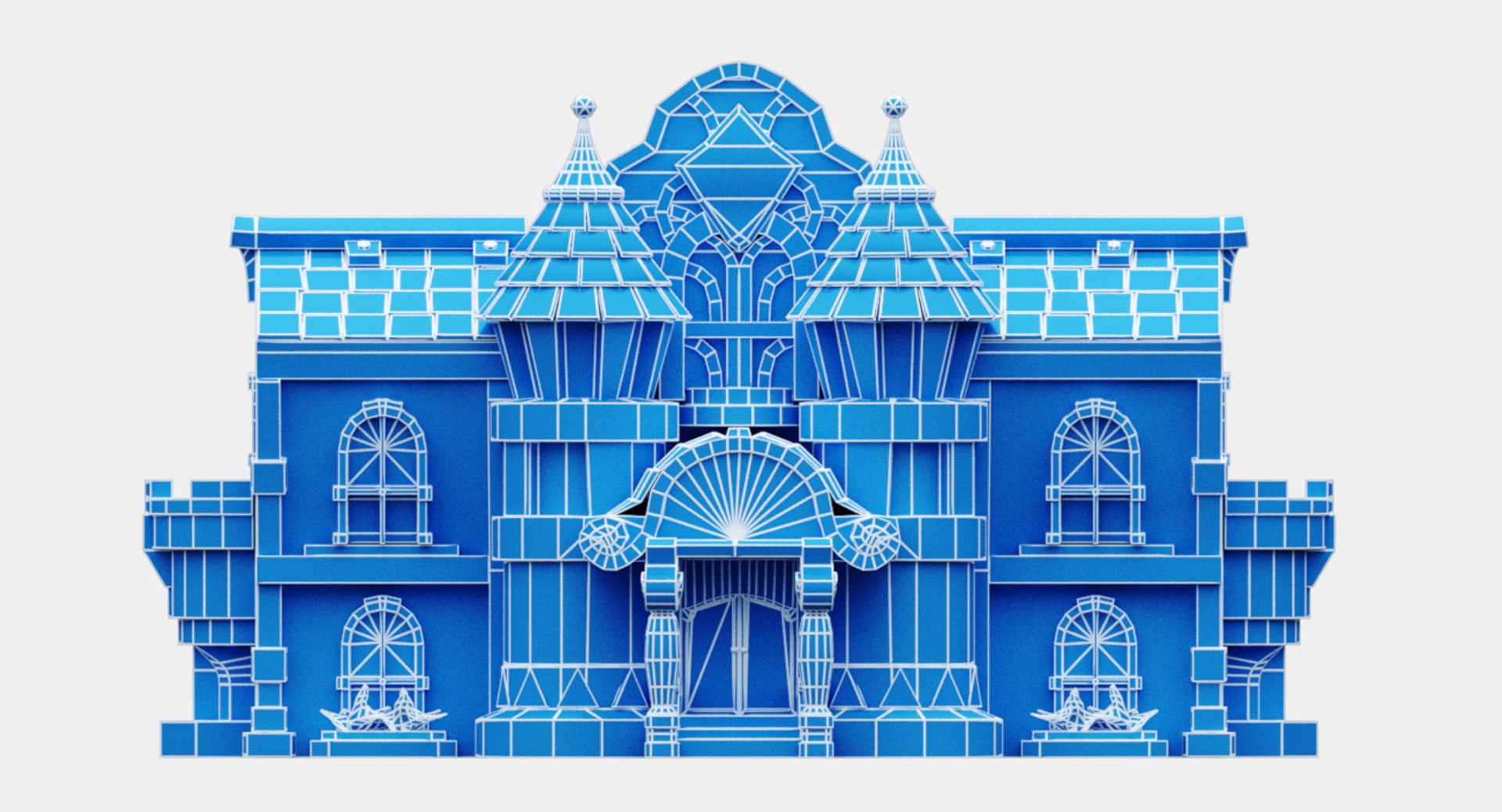 3D - Rpg Medieval Low-poly Building - TurboSquid 1378028