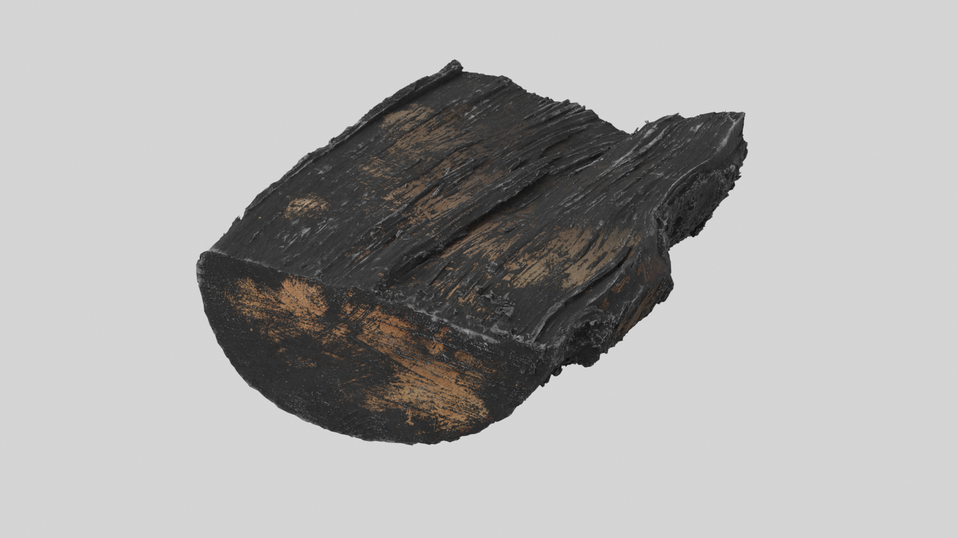 Burnt Firewood Log 04 3D - TurboSquid 1984390