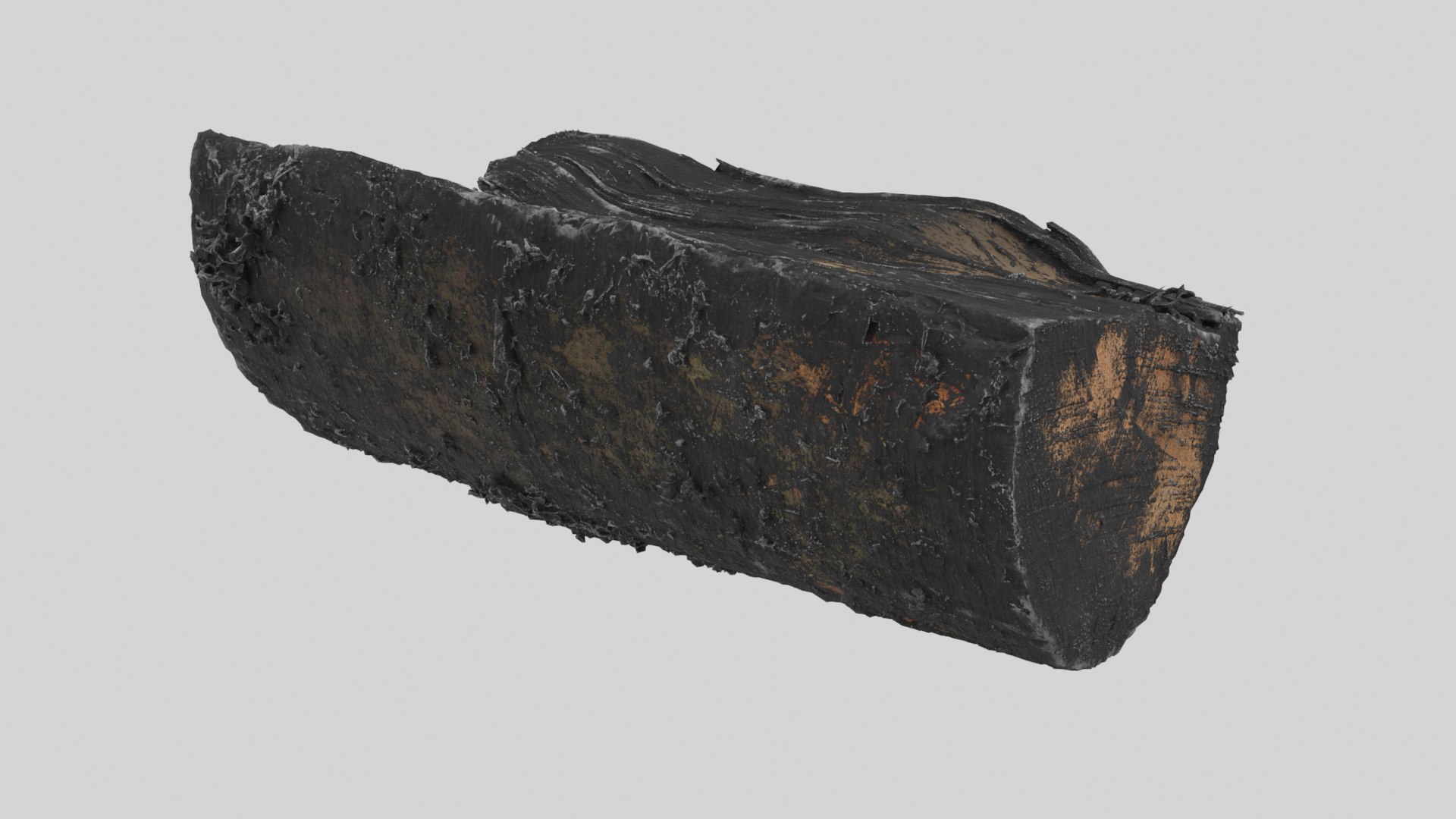 Burnt Firewood Log 04 3D - TurboSquid 1984390