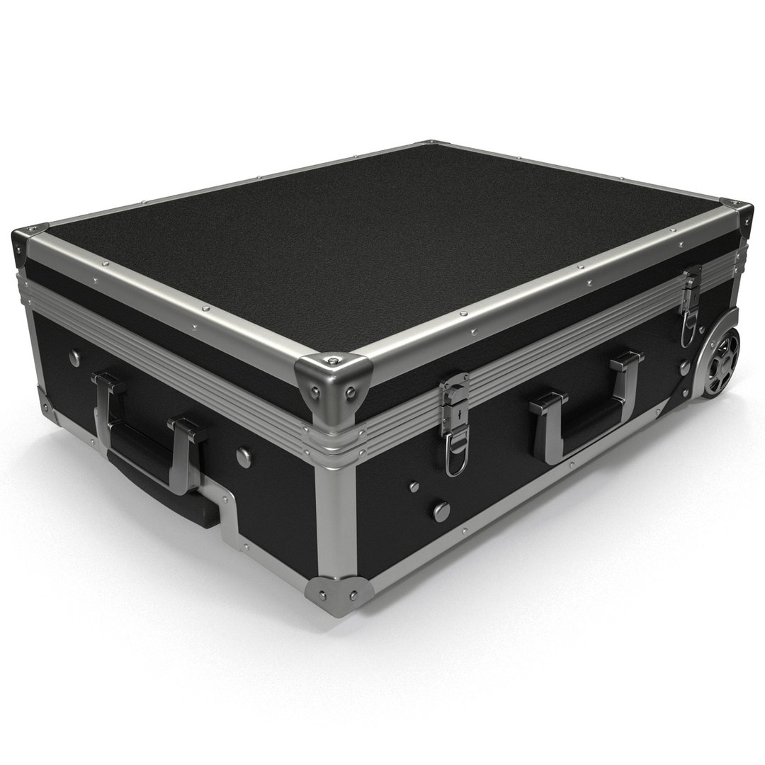3d Metal Trolley Suitcase