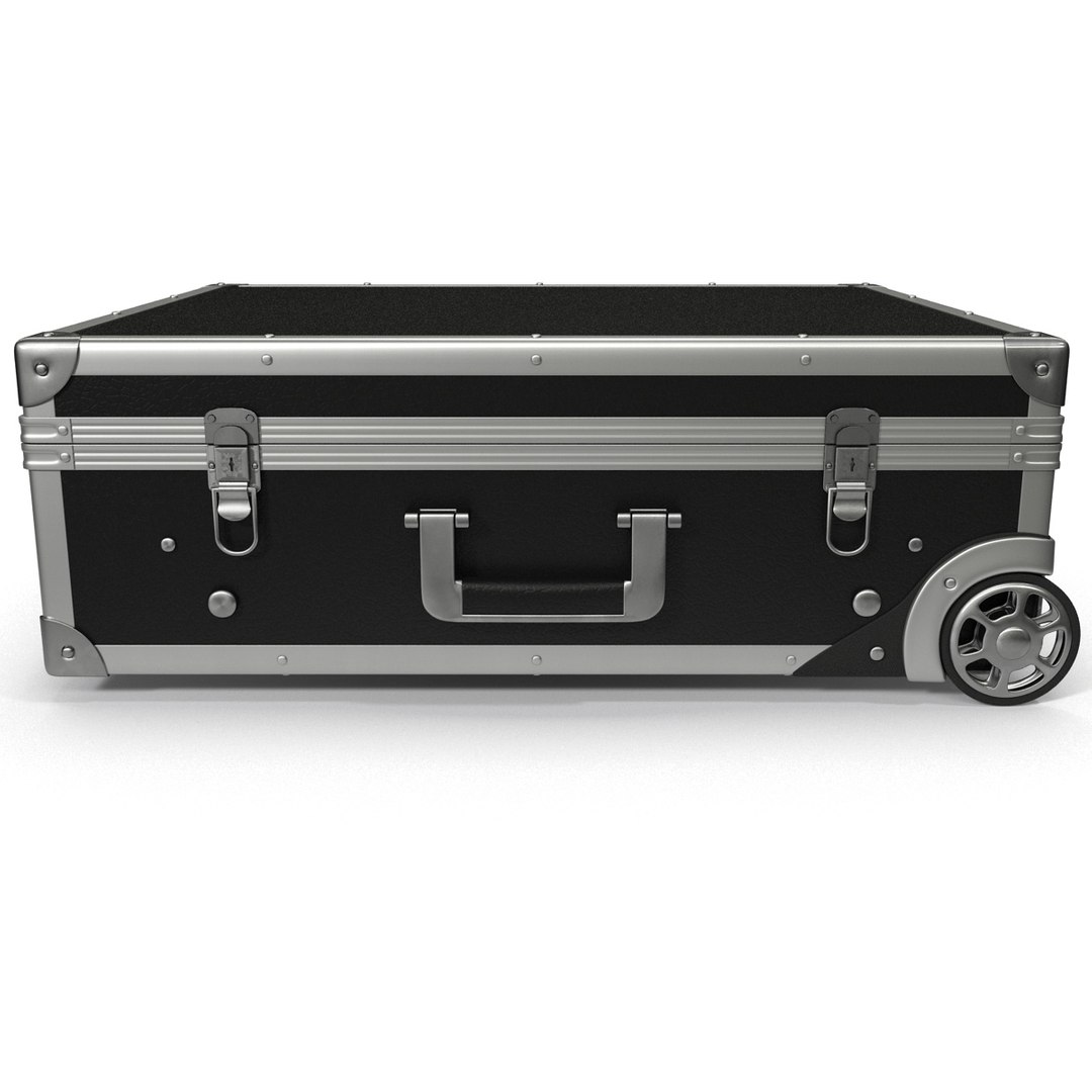 3d Metal Trolley Suitcase