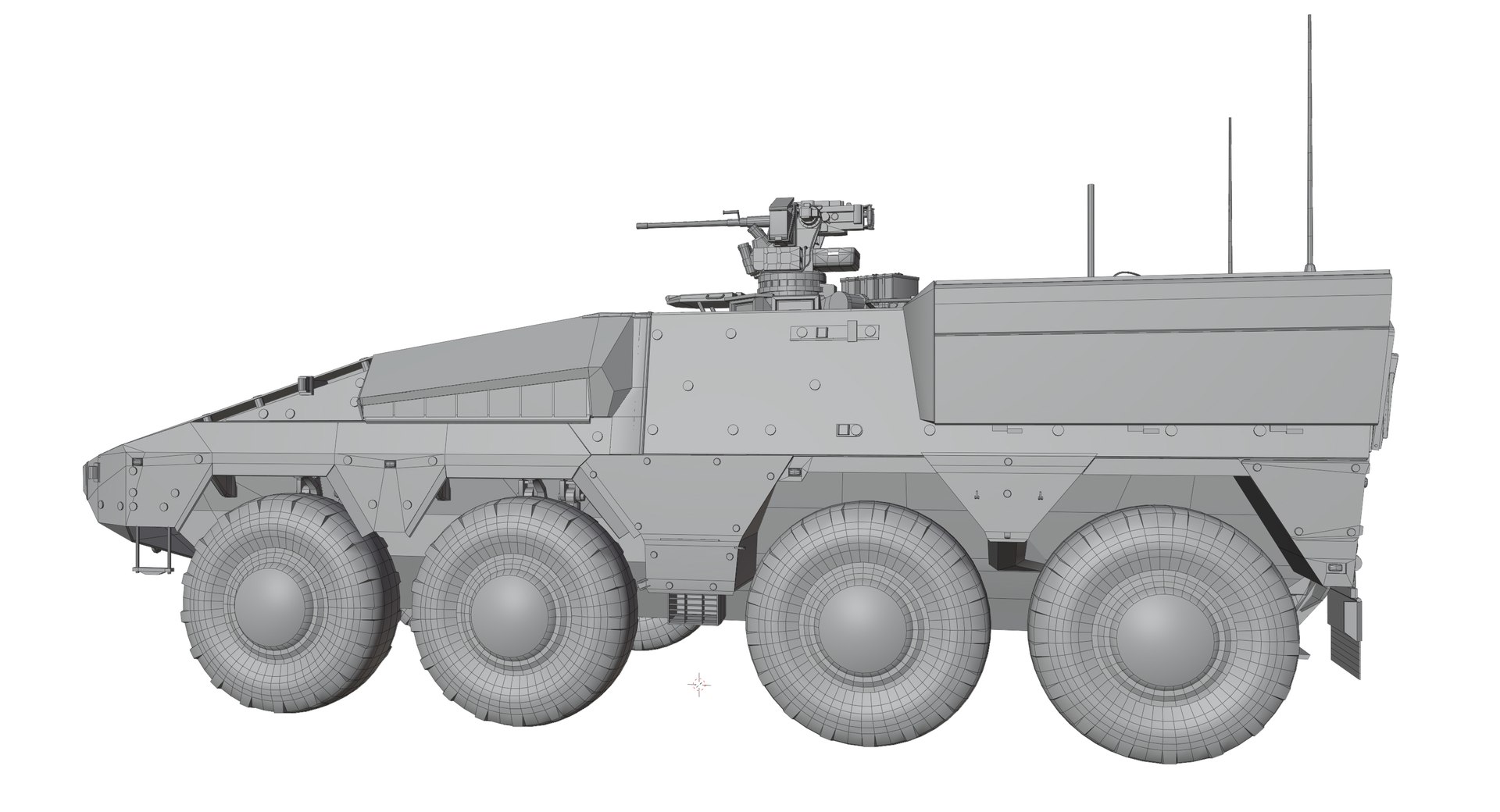 3D Boxer GTK A2 APC Game Ready Model 89K Model - TurboSquid 2278265