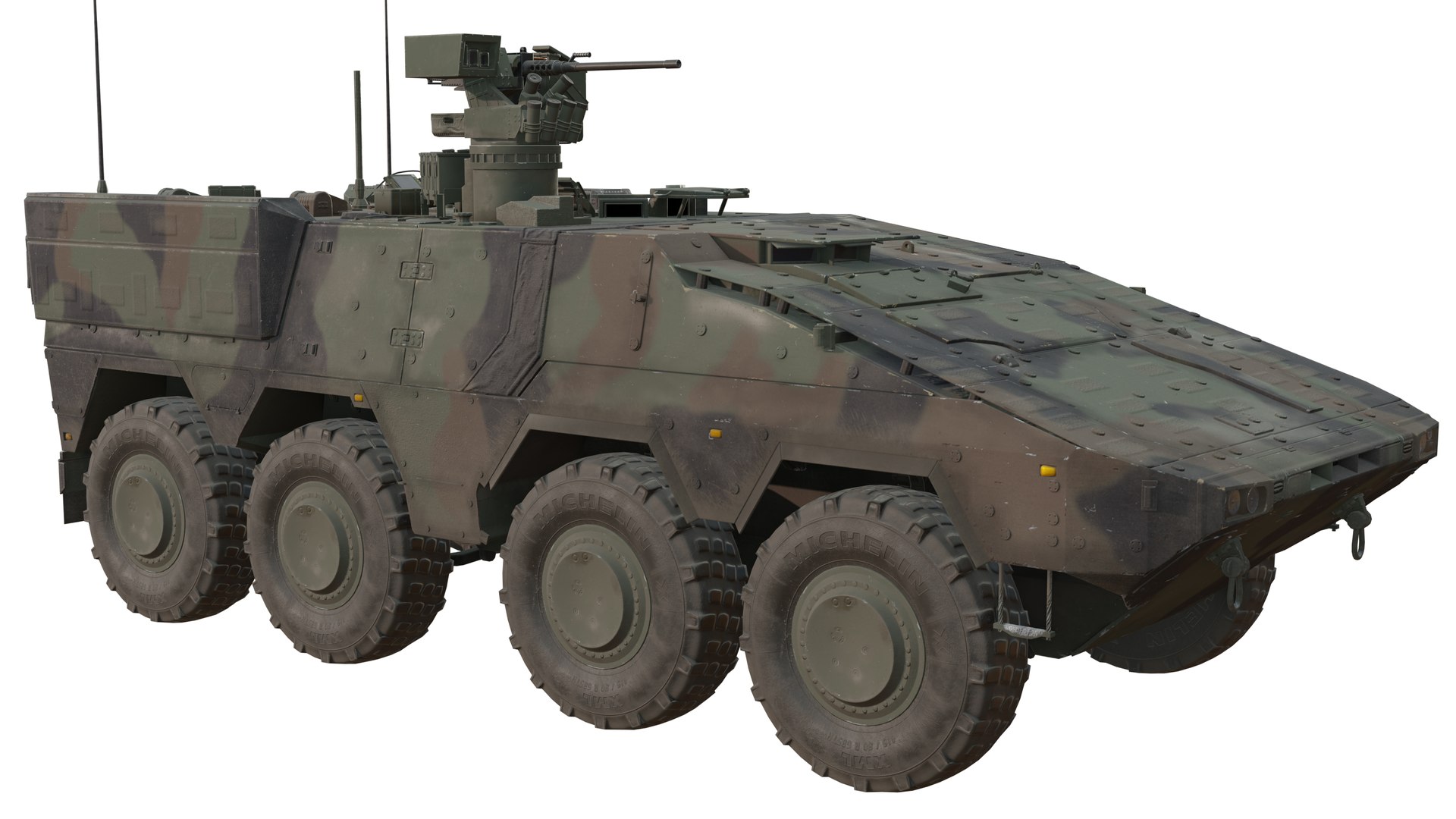 3D Boxer GTK A2 APC Game Ready Model 89K Model - TurboSquid 2278265