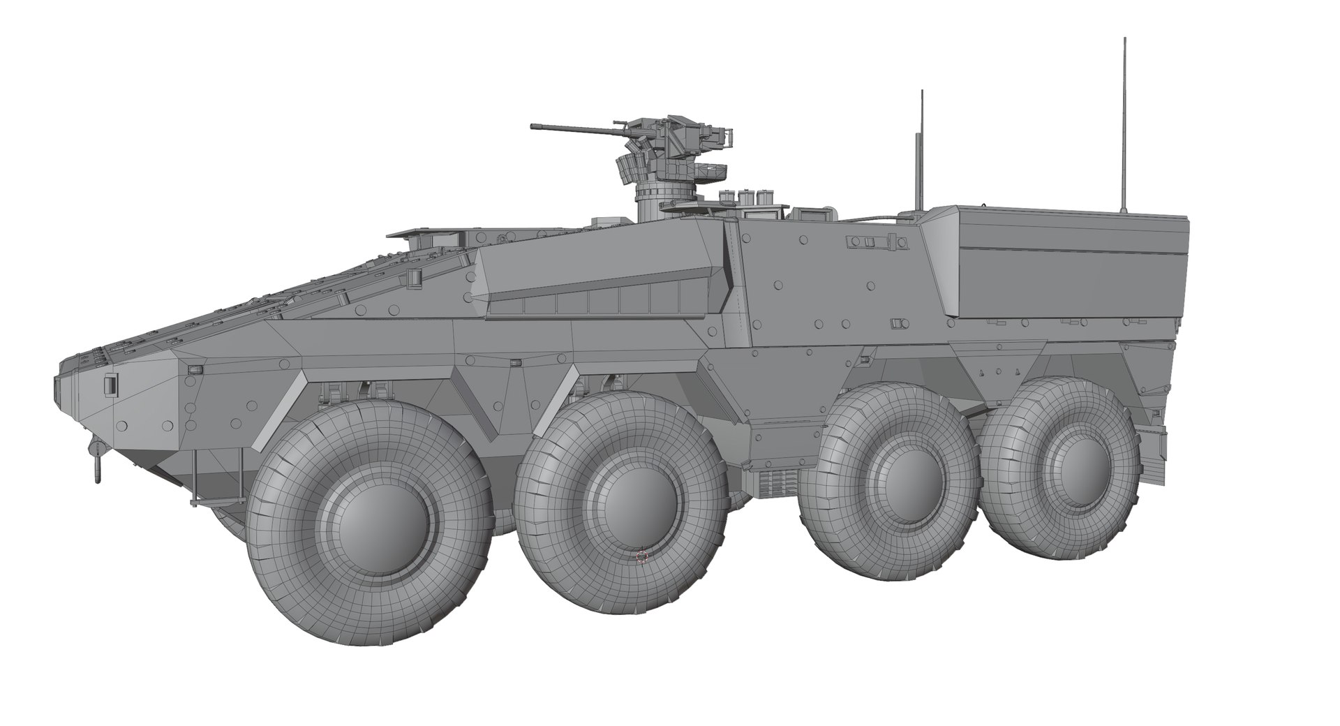 3D Boxer GTK A2 APC Game Ready Model 89K Model - TurboSquid 2278265