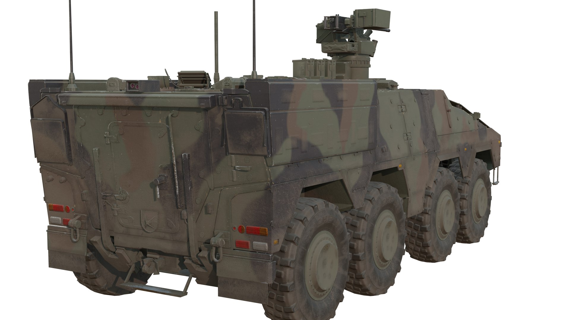 3D Boxer GTK A2 APC Game Ready Model 89K Model - TurboSquid 2278265