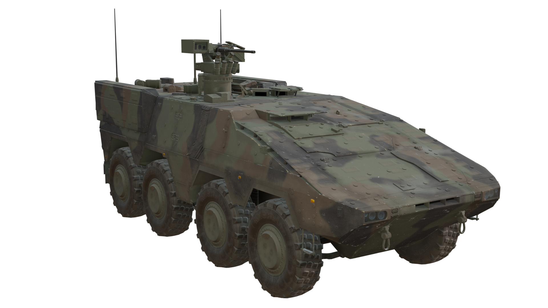 3D Boxer GTK A2 APC Game Ready Model 89K Model - TurboSquid 2278265