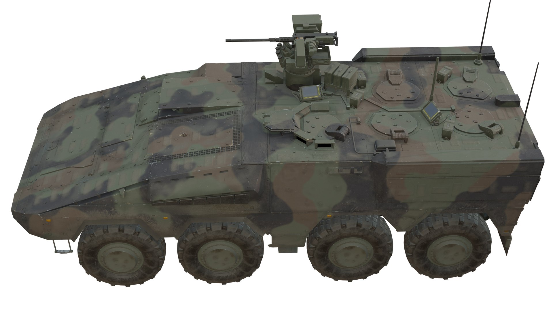 3D Boxer GTK A2 APC Game Ready Model 89K Model - TurboSquid 2278265