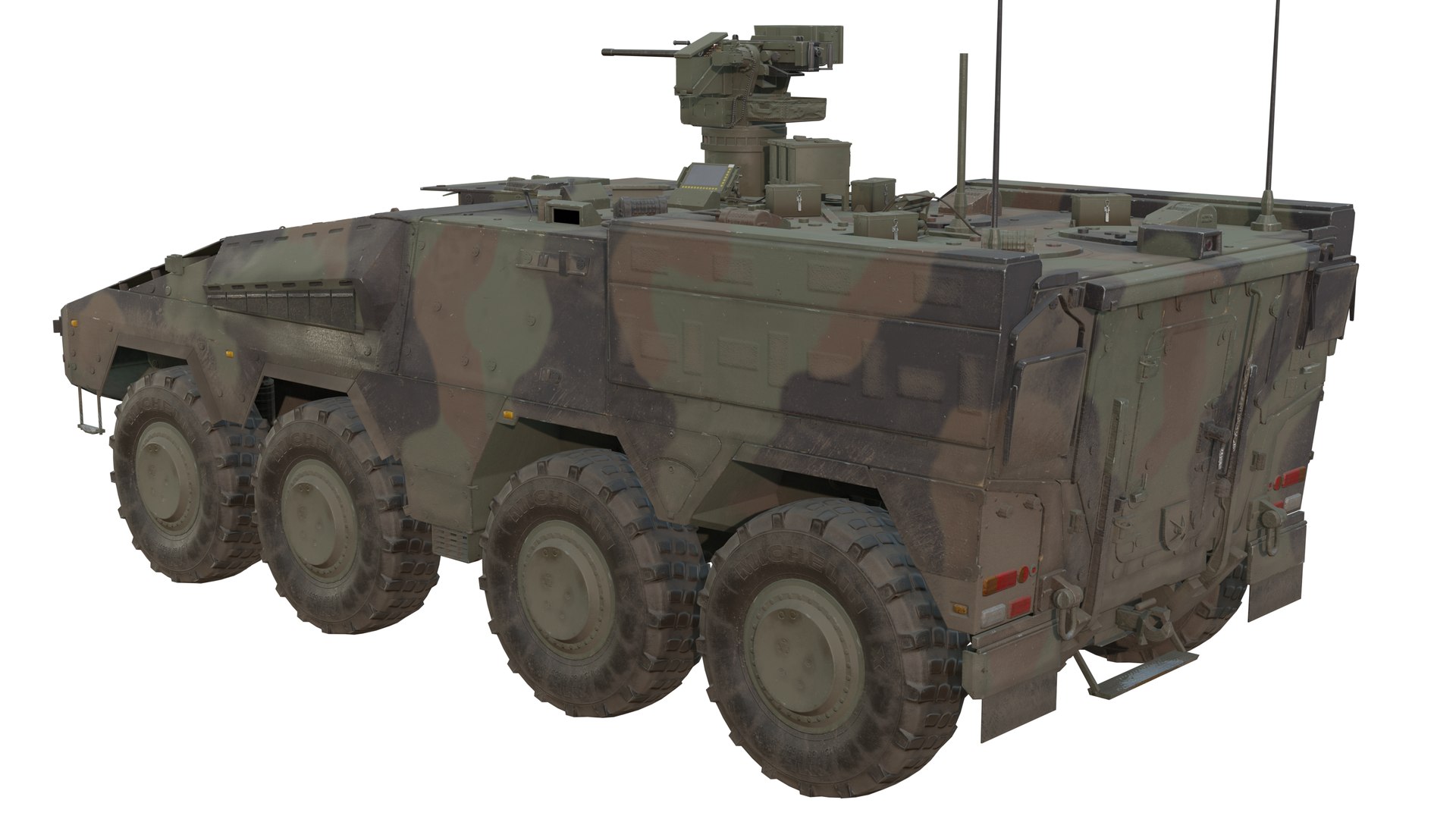 3D Boxer GTK A2 APC Game Ready Model 89K Model - TurboSquid 2278265