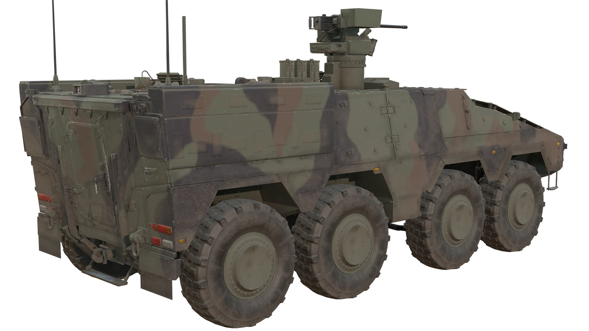 3D Boxer GTK A2 APC Game Ready Model 89K Model - TurboSquid 2278265