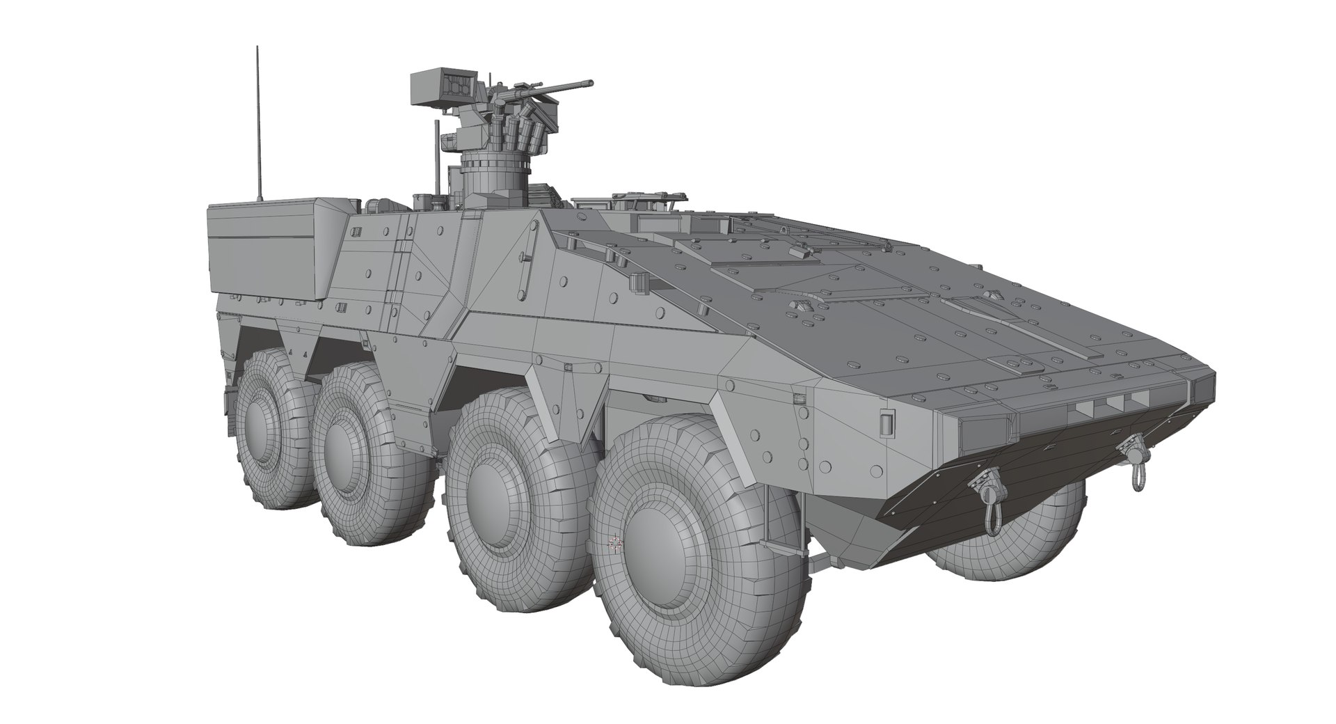 3D Boxer GTK A2 APC Game Ready Model 89K Model - TurboSquid 2278265