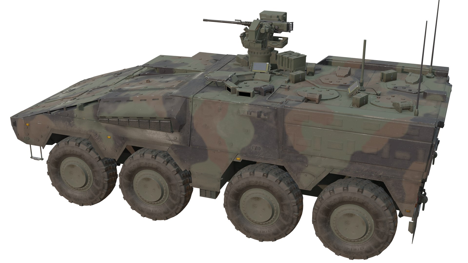 3D Boxer GTK A2 APC Game Ready Model 89K Model - TurboSquid 2278265