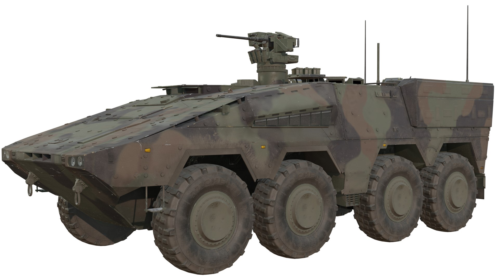 3D Boxer GTK A2 APC Game Ready Model 89K Model - TurboSquid 2278265