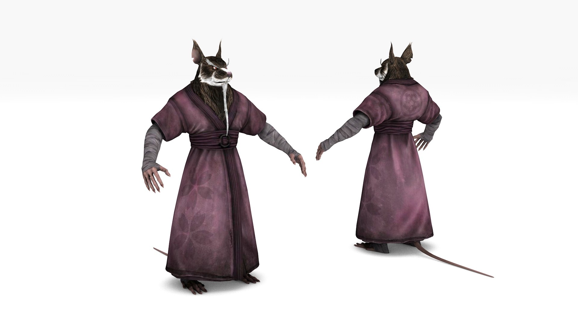 TMNT Splinter 3D Model - TurboSquid 2346356