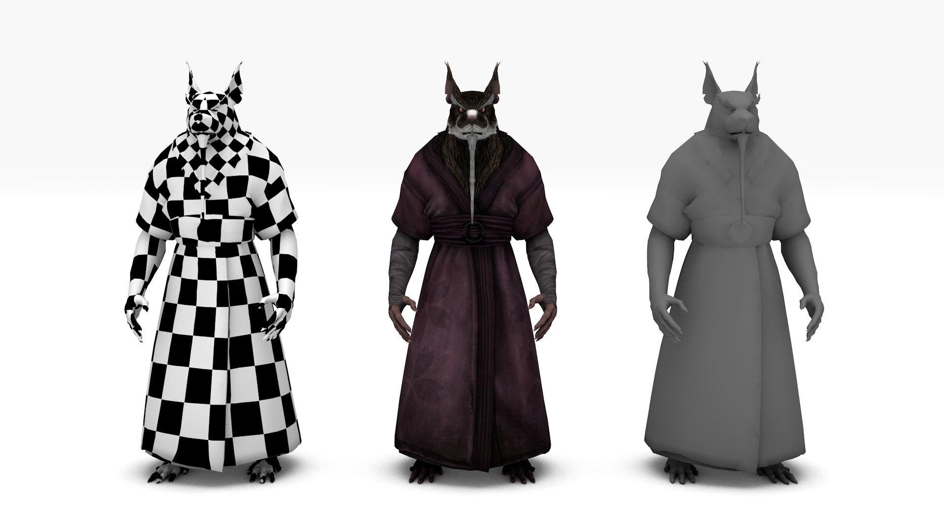 TMNT Splinter 3D Model - TurboSquid 2346356