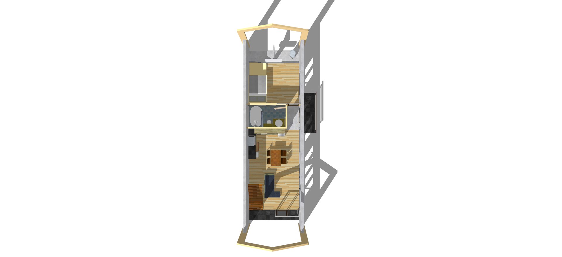 3D Contemporary Offgrid House - TurboSquid 2085954