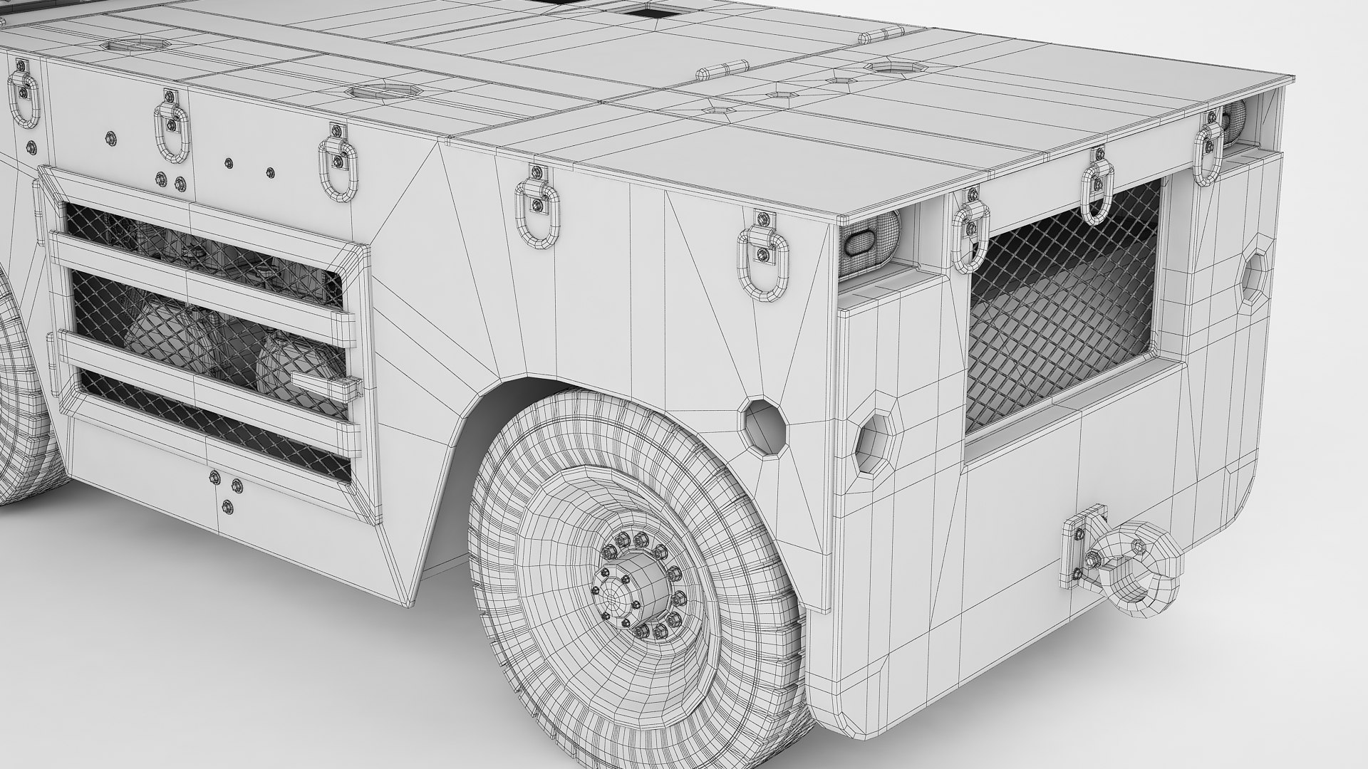 3D Model Military Aircraft Tugs 02 - TurboSquid 1738342