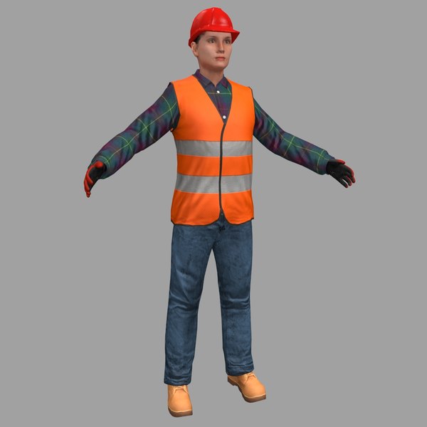 Construction Worker 3D Models for Download | TurboSquid