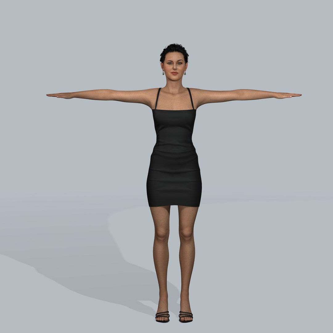 3D Monica Bellucci 3D Model Low-poly - TurboSquid 2277480