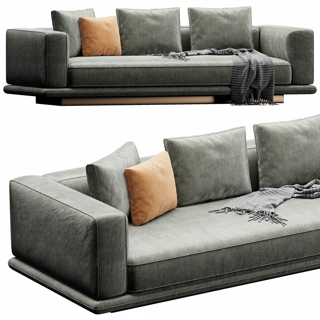 Horizonte Sofa 3D Model - TurboSquid 2050616