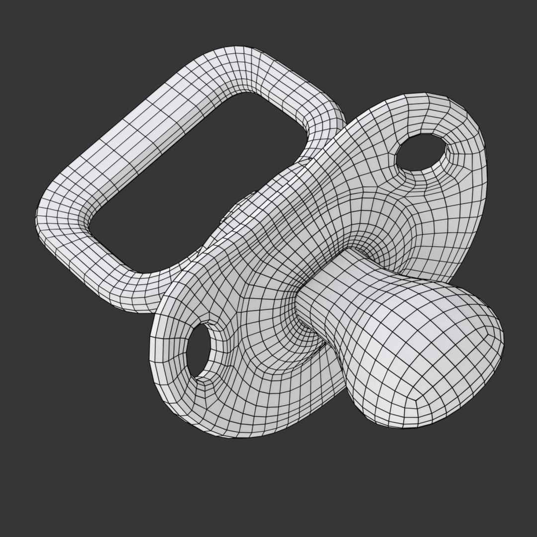 3D Pacifier - TurboSquid 1401822