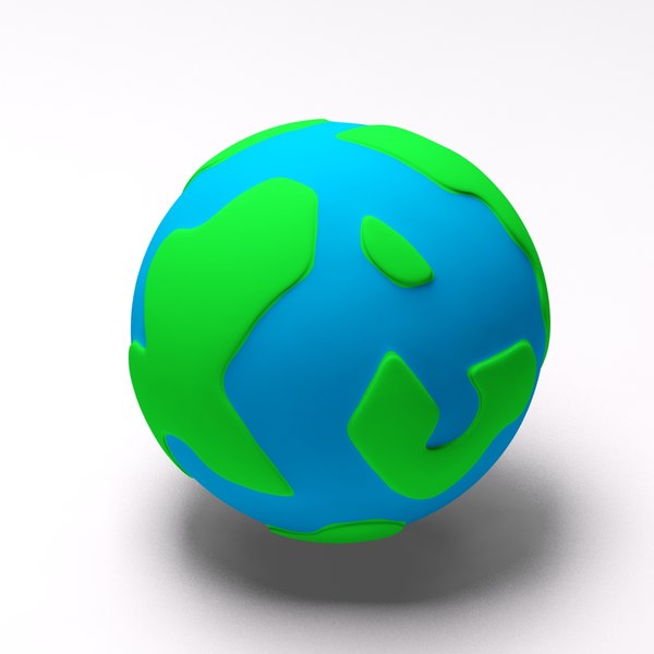 fantasy cartoon planet 3d max
