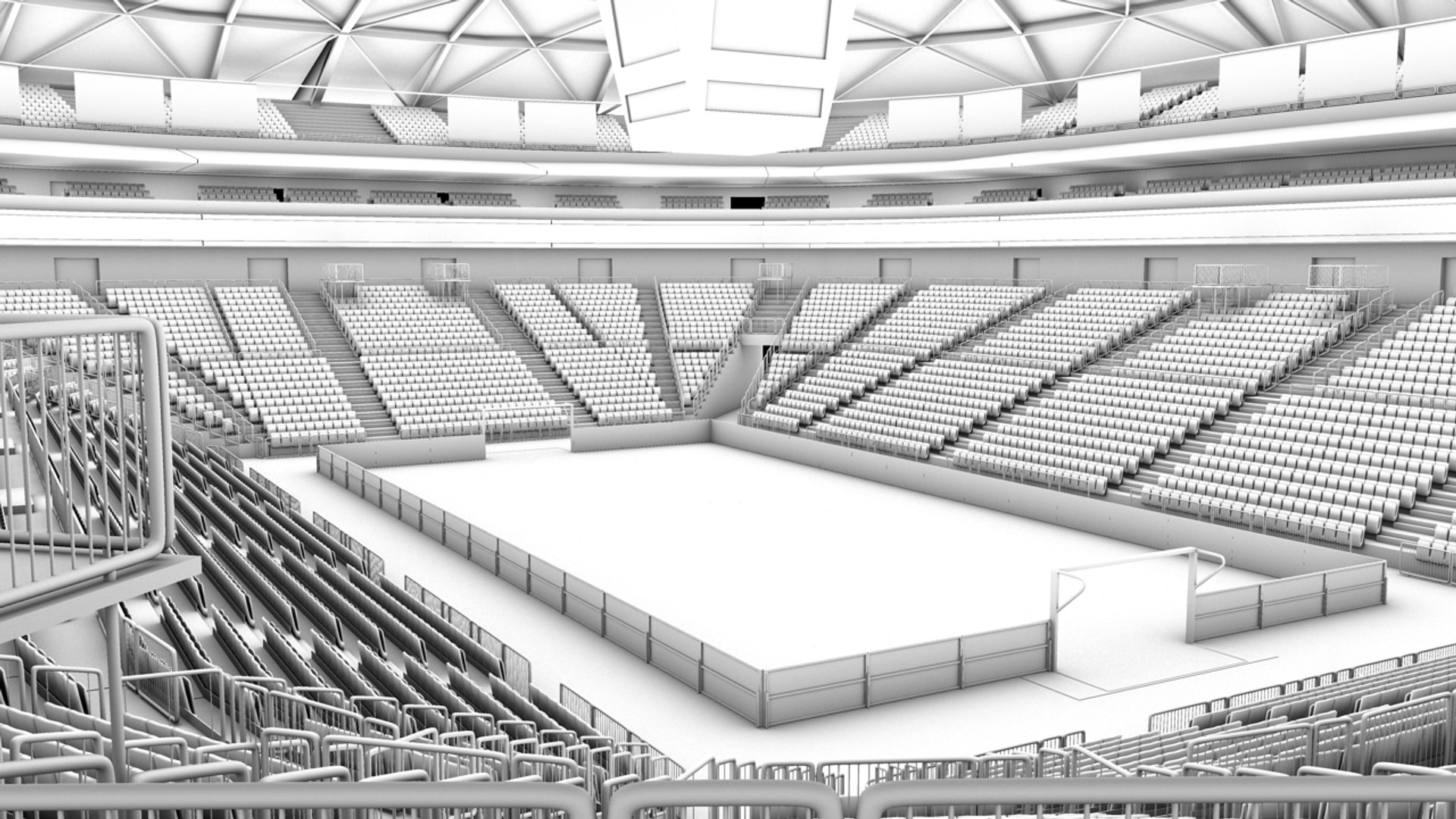 3d Model Soccer Stadium Arena