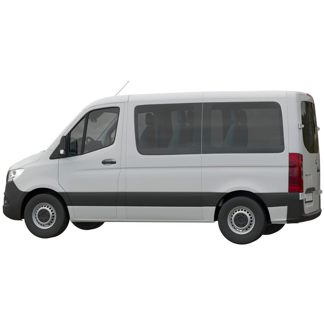 Sprinter Minibus L1H1 3D Model - TurboSquid 1831450