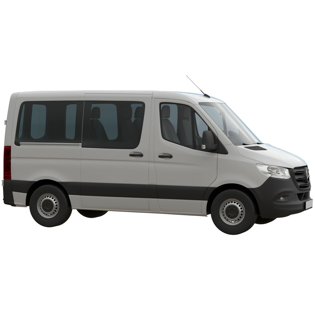 Sprinter Minibus L1H1 3D Model - TurboSquid 1831450