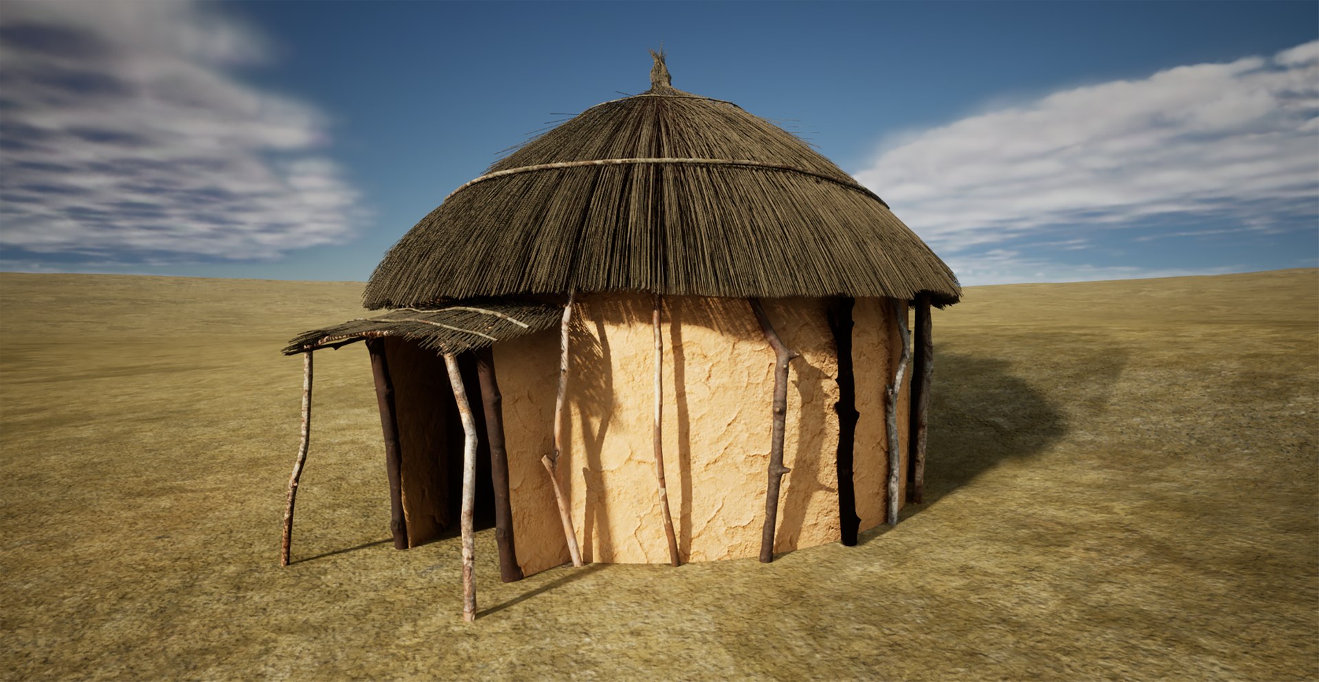 3D HimbaTribe HUT Model - TurboSquid 1753764