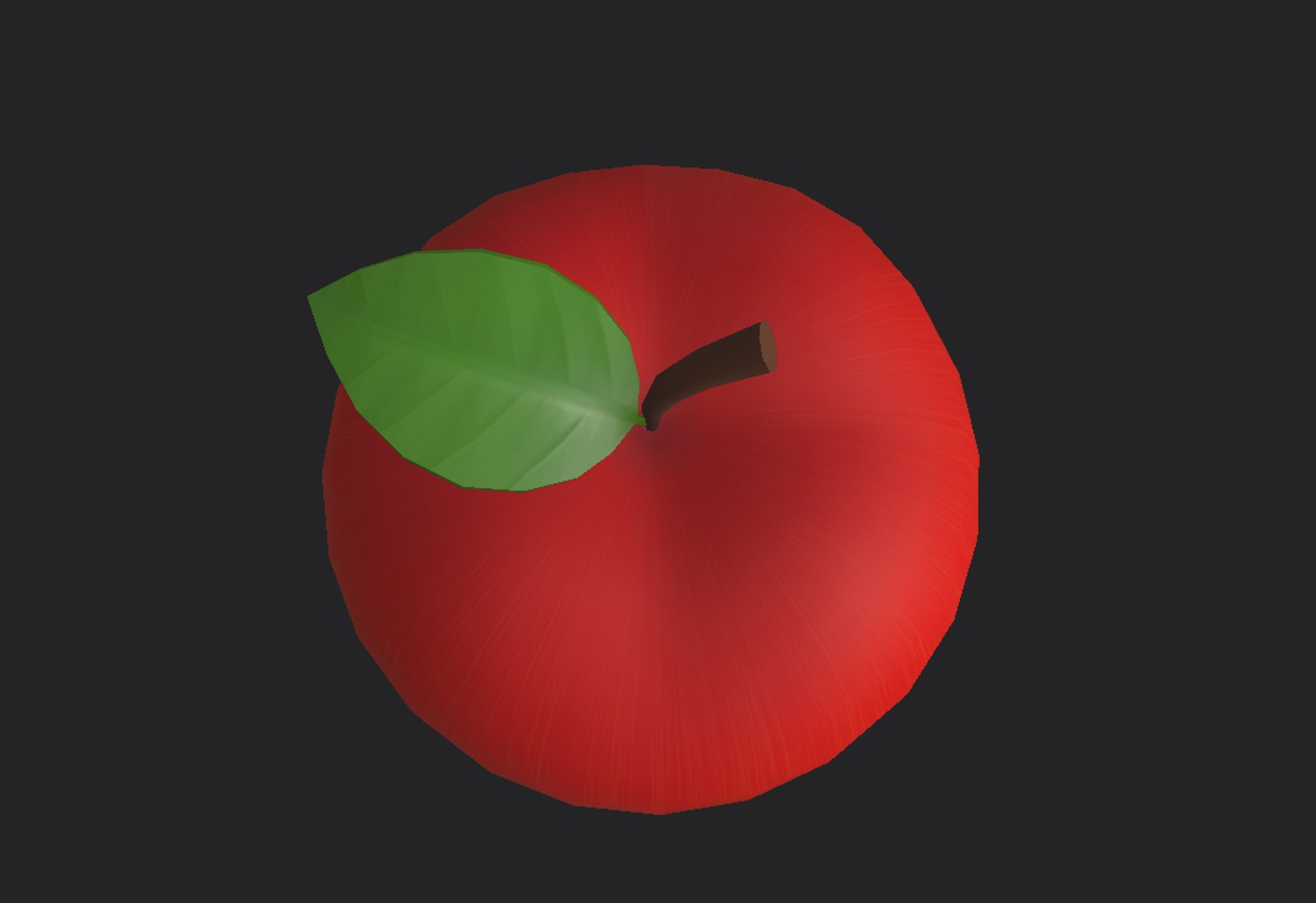 Free Apple Cartoon 3D - TurboSquid 1495154