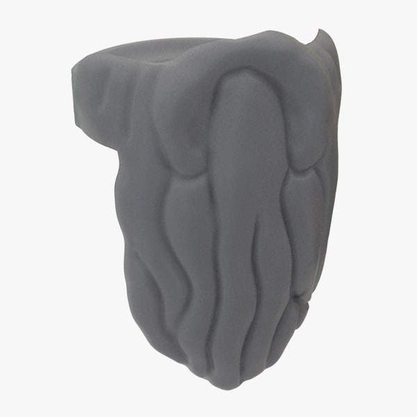 Real Size Lego Santa Claus Beard model - TurboSquid 2022805