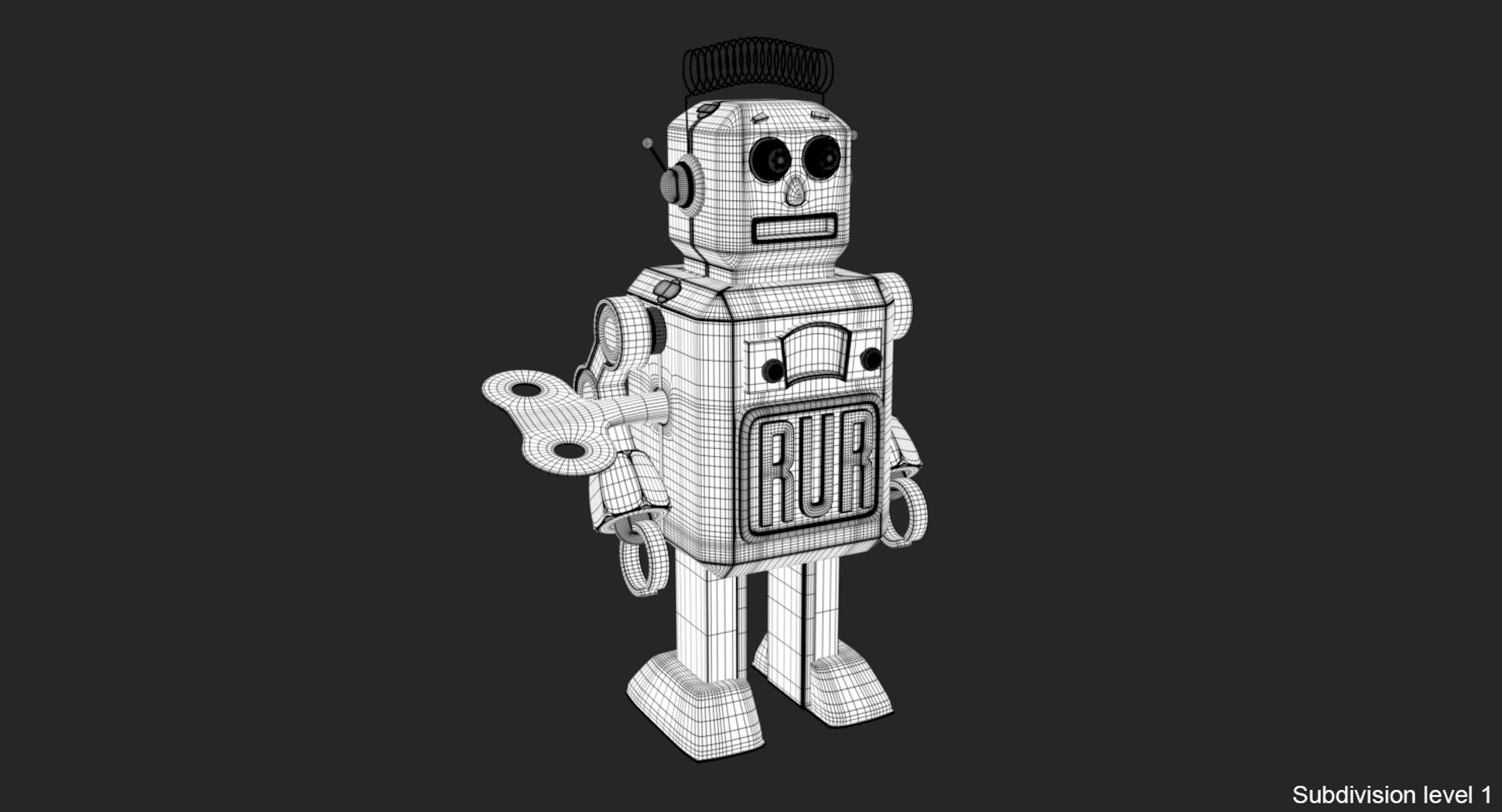 3D toy robot - TurboSquid 1314378