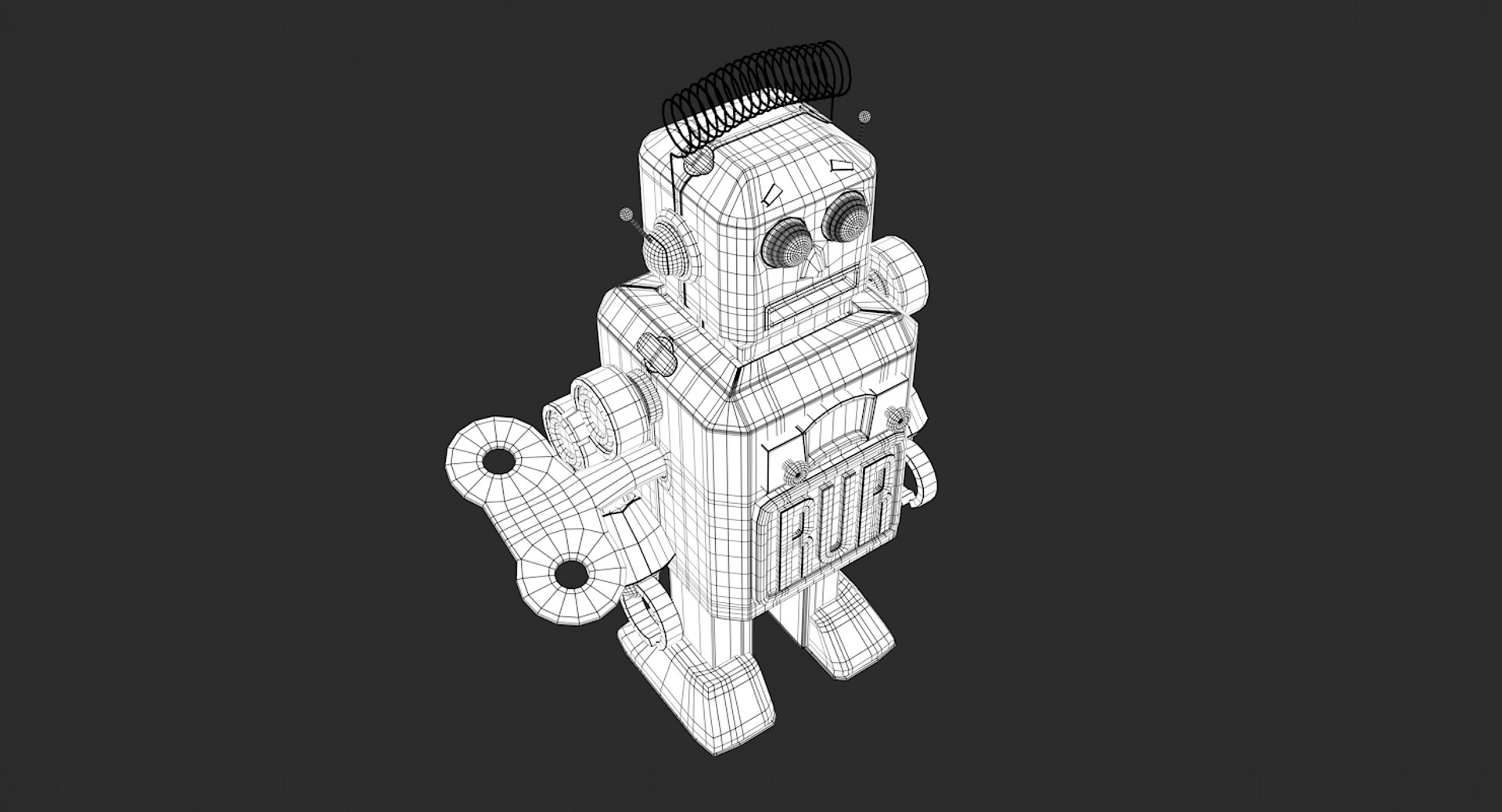 3D toy robot - TurboSquid 1314378