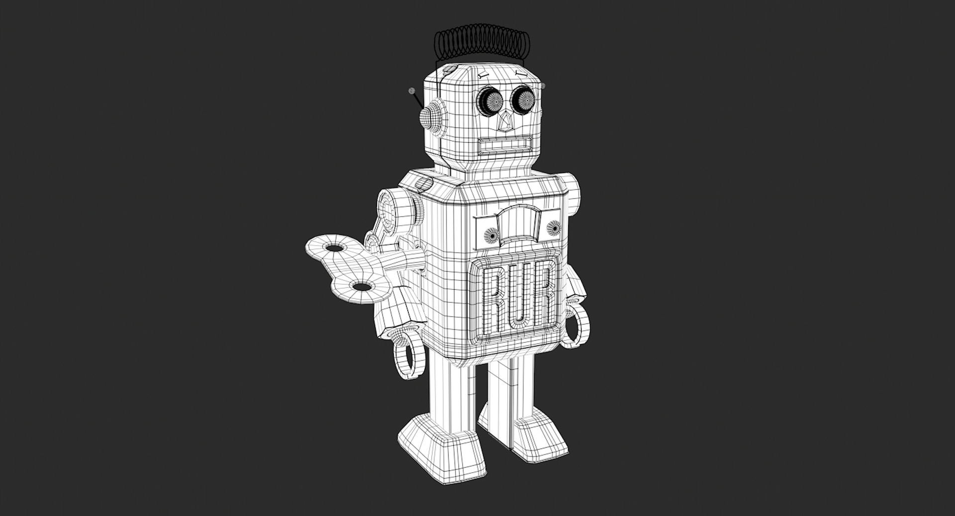 3D Toy Robot - TurboSquid 1314378