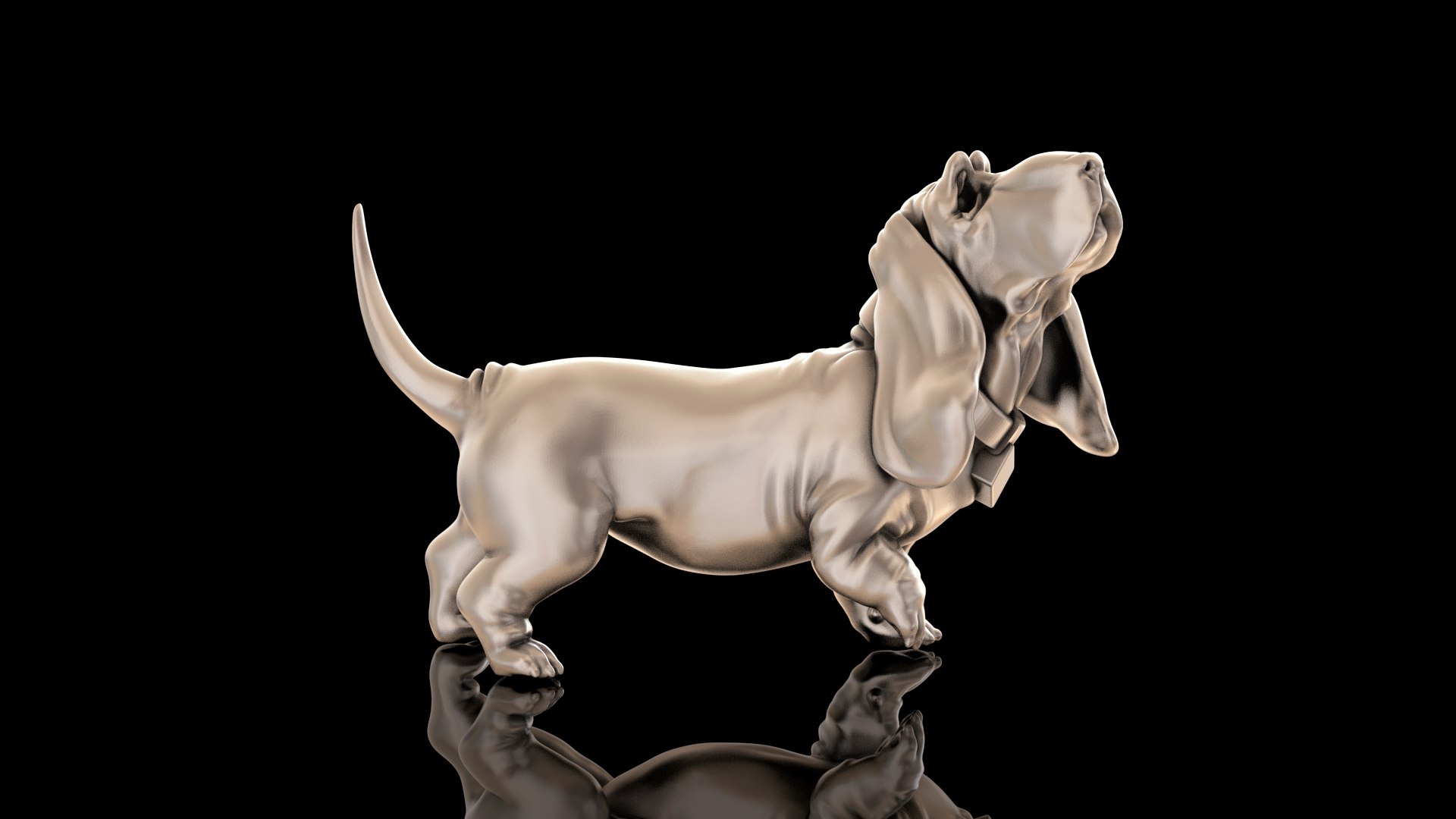 Basset Hound 3D Model - TurboSquid 2199382