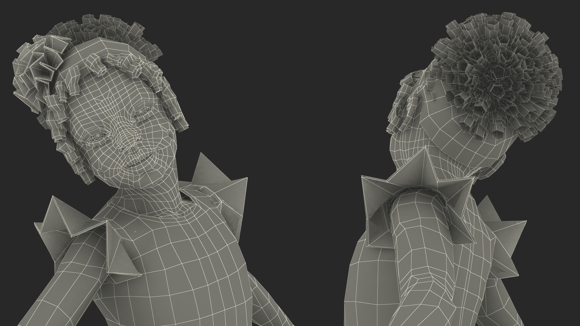 3D Dancing Girl Child In Dress - TurboSquid 2089559